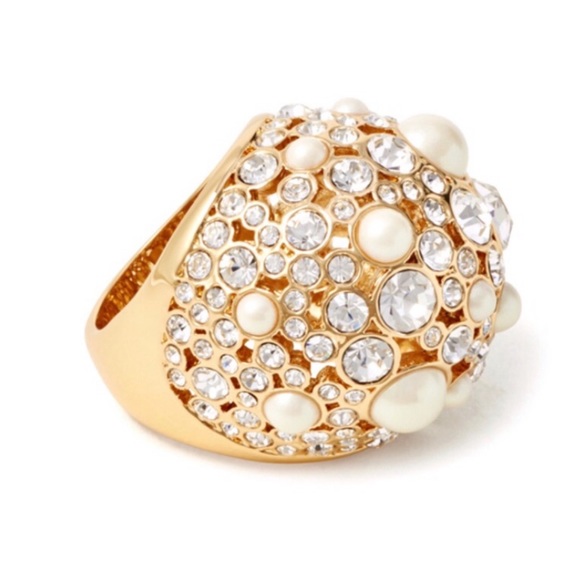 kate spade | Jewelry | Kate Spade Pick A Pearl Cocktail Ring | Poshmark